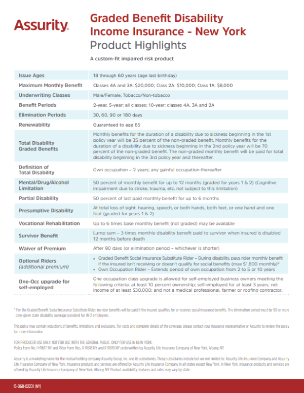 Graded Benefit – Sell More DI